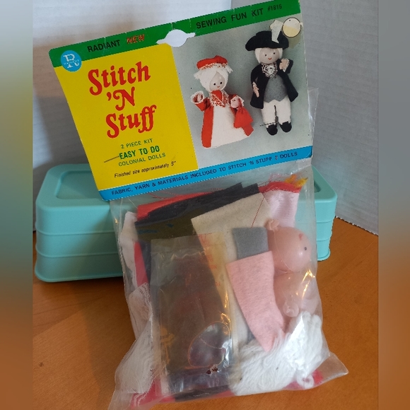 radiant crafts | Other | Vintage Colonial Doll Sewing Craft Kit Radiant ...